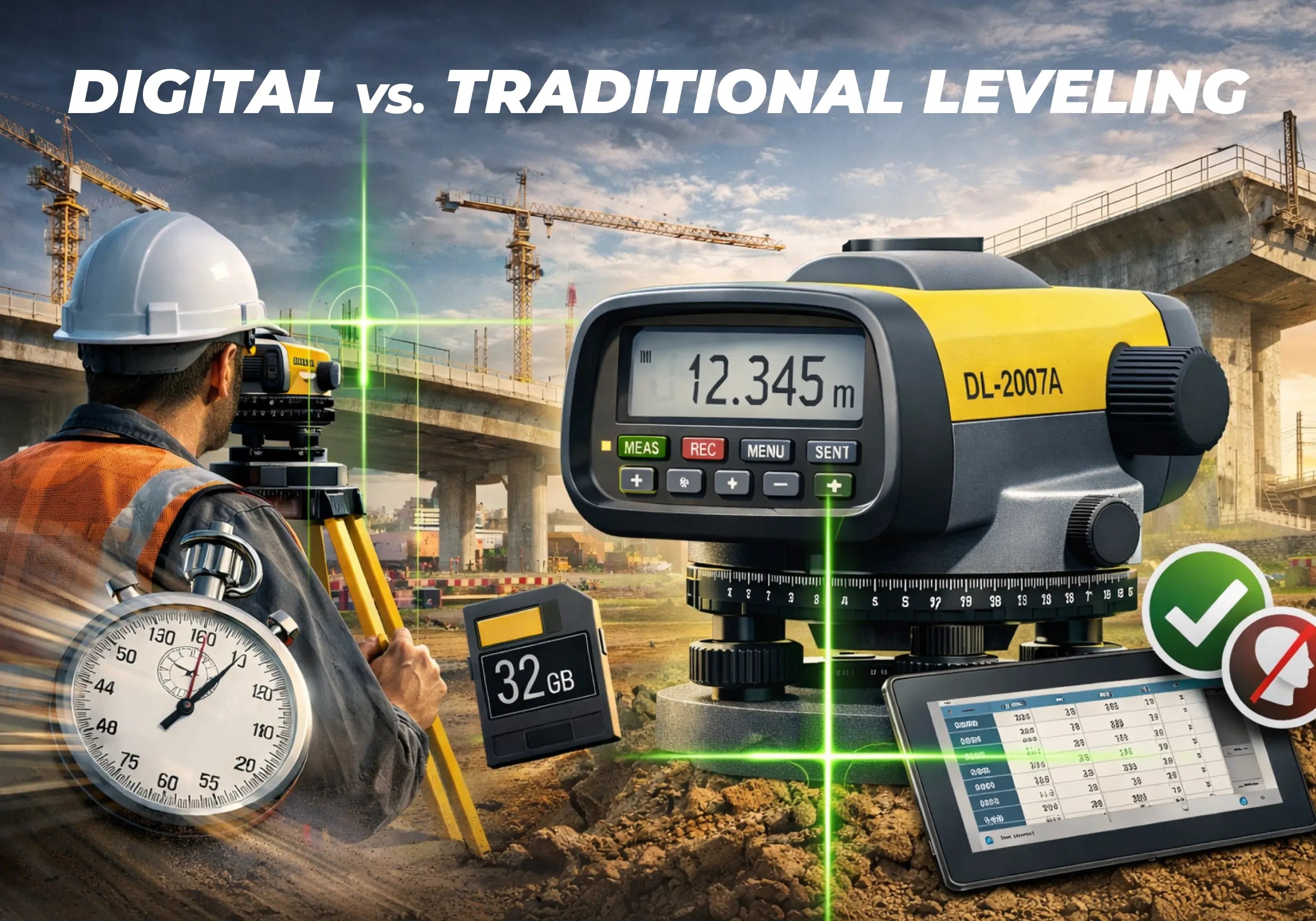 Digital Levels vs Traditional Leveling in Surveying Explained ...