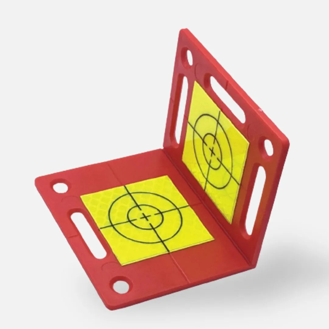 Red Wall Marker with Survey Reflective Target, 90 Degree – Surveying ...
